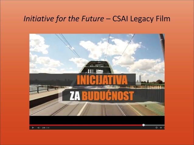 CSAI Closeout Ceremony Presentation | PPT