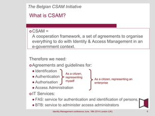 CSAM Belgium | PPT