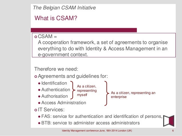CSAM simplified egovernment IAM_eng_dd20140618