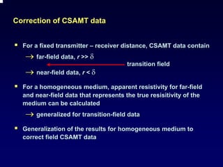 CSAMT | PDF