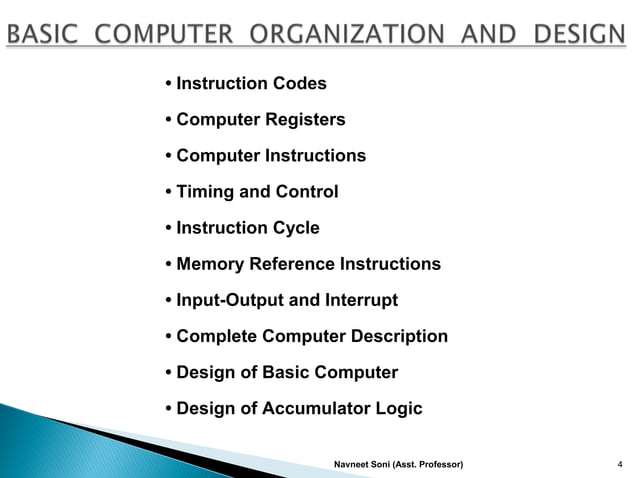 Computer Organization and Architecture. | PPT