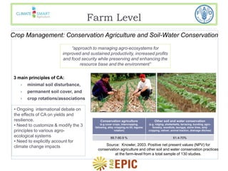 Climate-Smart Agriculture: Climate change, agriculture and food ...