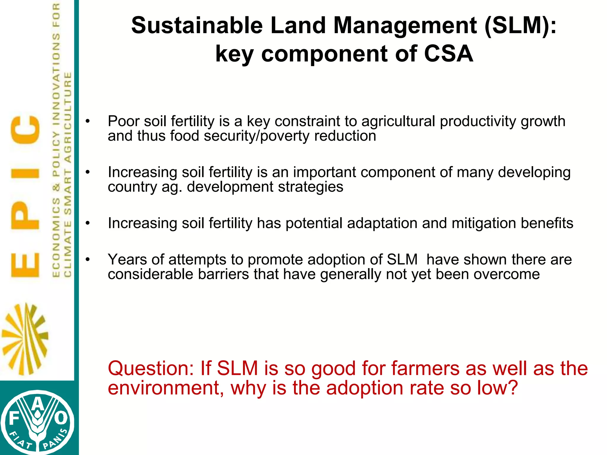 Climate-Smart Agriculture (CSA): An Overview | PDF