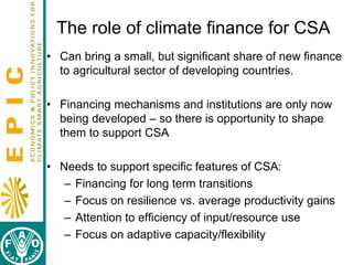 Climate-Smart Agriculture (CSA): An Overview | PDF