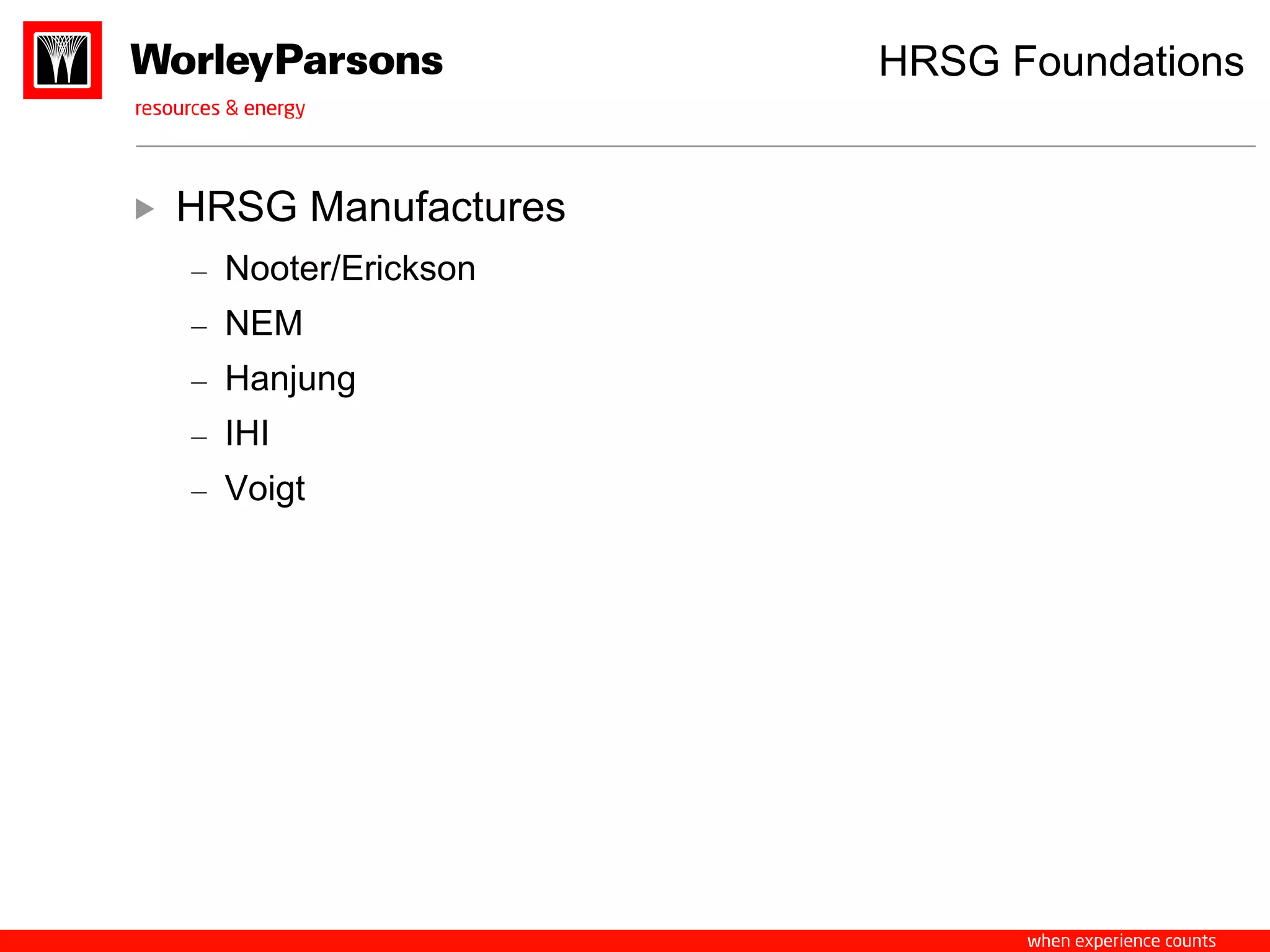CSAP Department Training Series_HRSG and Balance of Plant Foundations ...