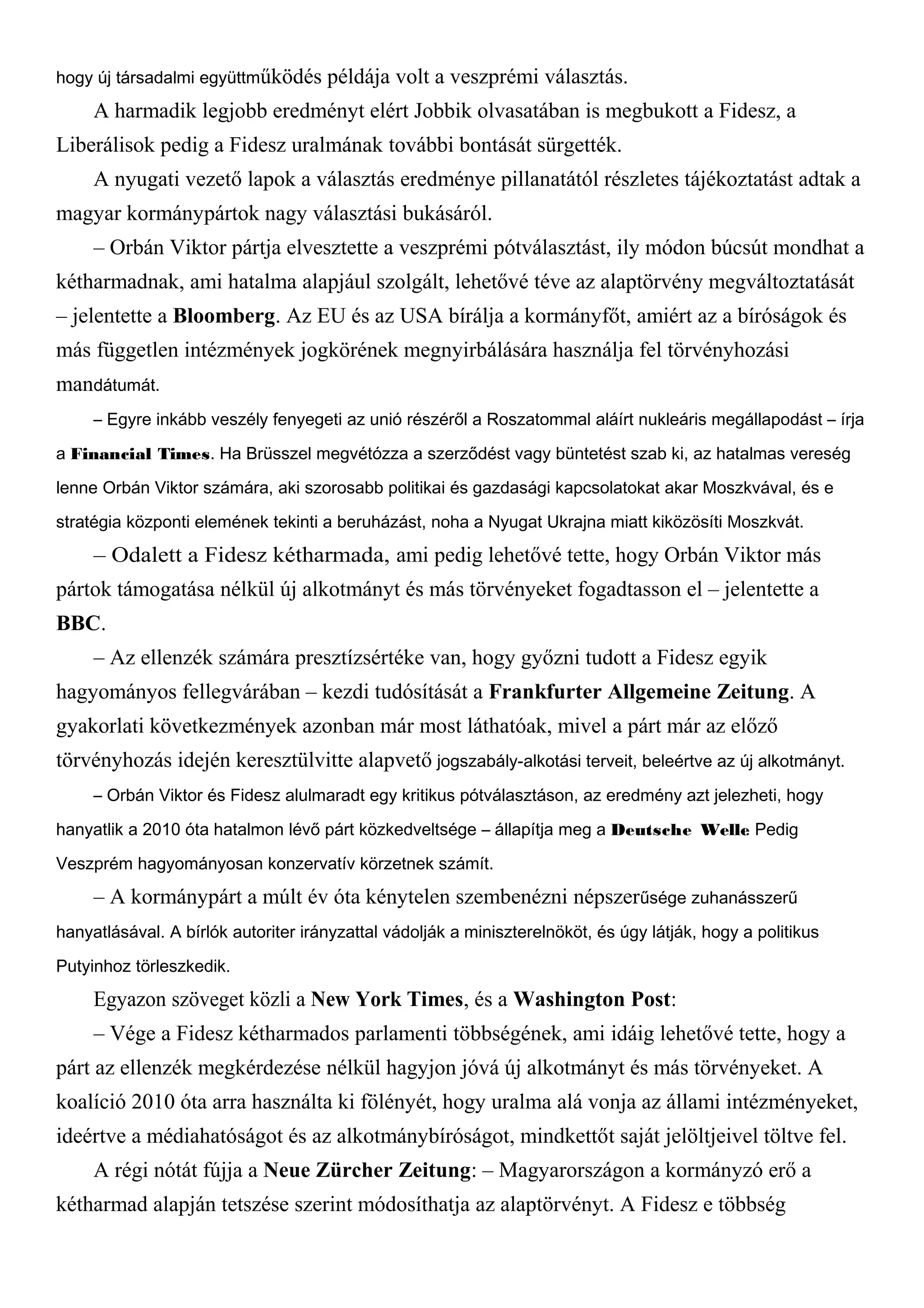 Veszprém nem Waterloo | PDF