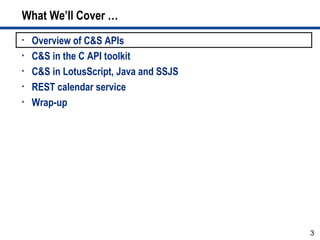 C&S APIs in IBM Notes and Domino | PDF | Web Development | Internet
