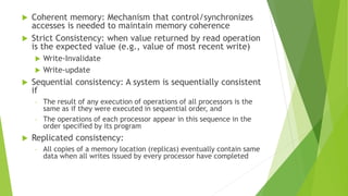 Distributed Shared Memory Systems | PPTX | Computer Networking | Computing