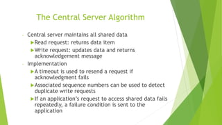 Distributed Shared Memory Systems | PPTX | Computer Networking | Computing