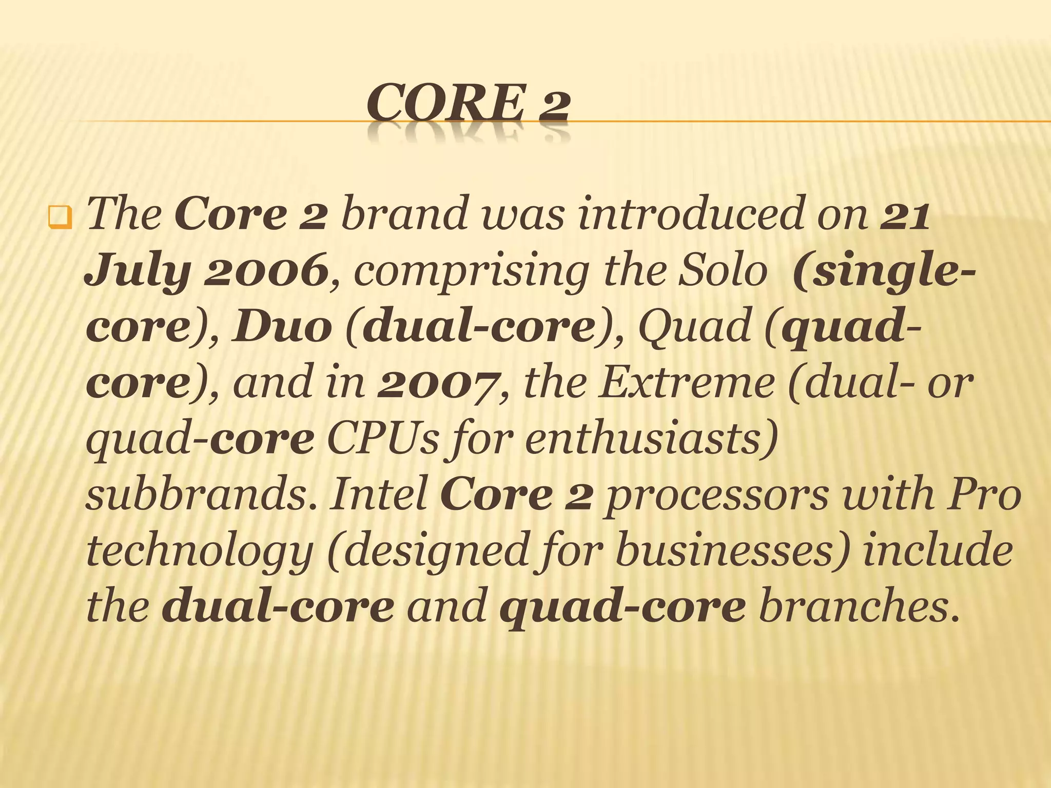 Processors and its Types | PPTX
