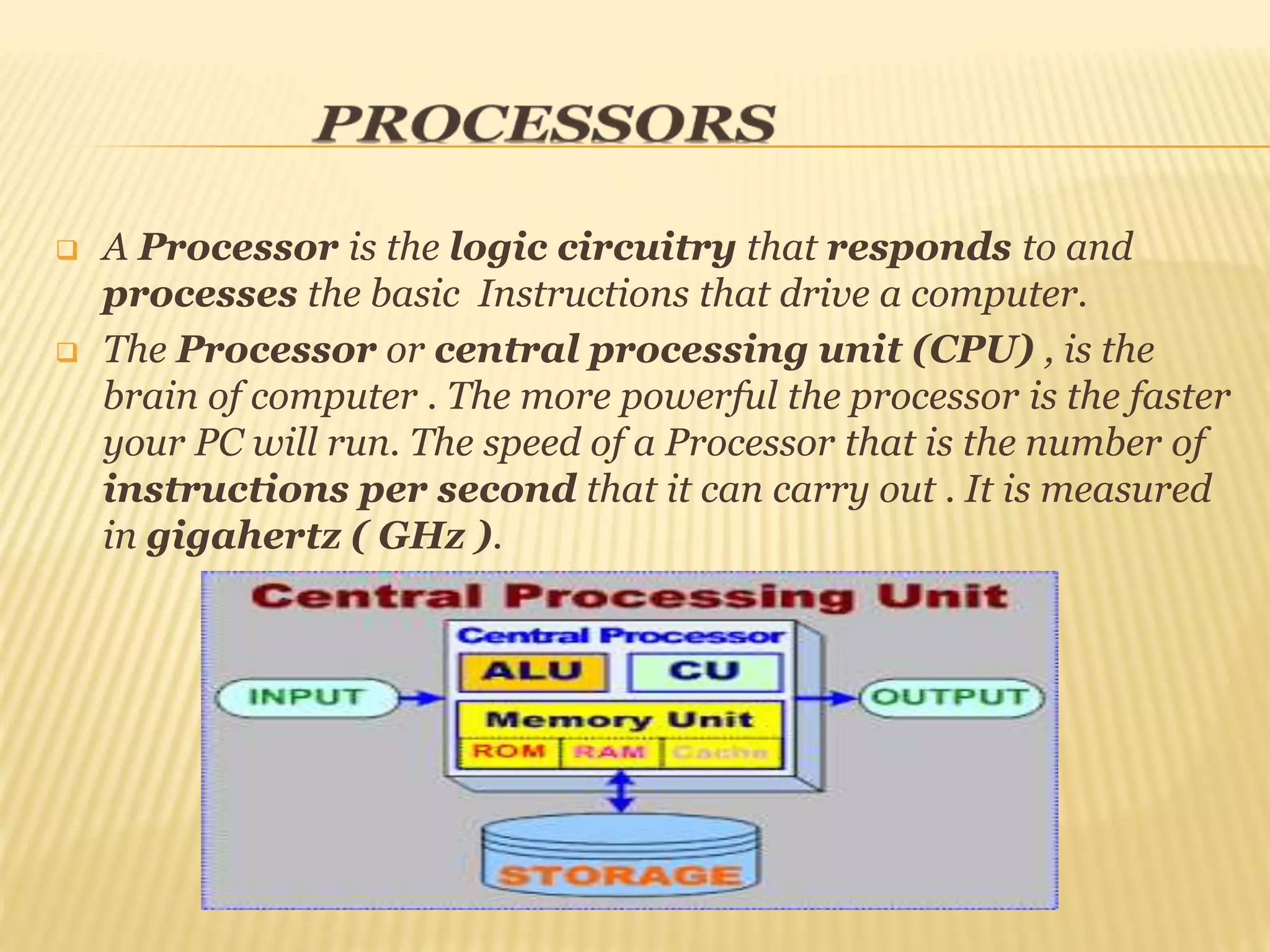 Processors and its Types | PPTX