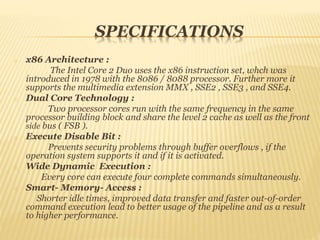 Processors and its Types | PPTX