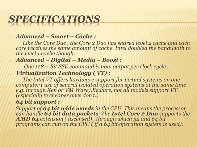 Processors and its Types | PPTX