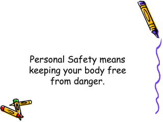 Csa prevention personal safety | PDF