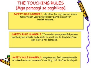 Csa prevention personal safety | PDF