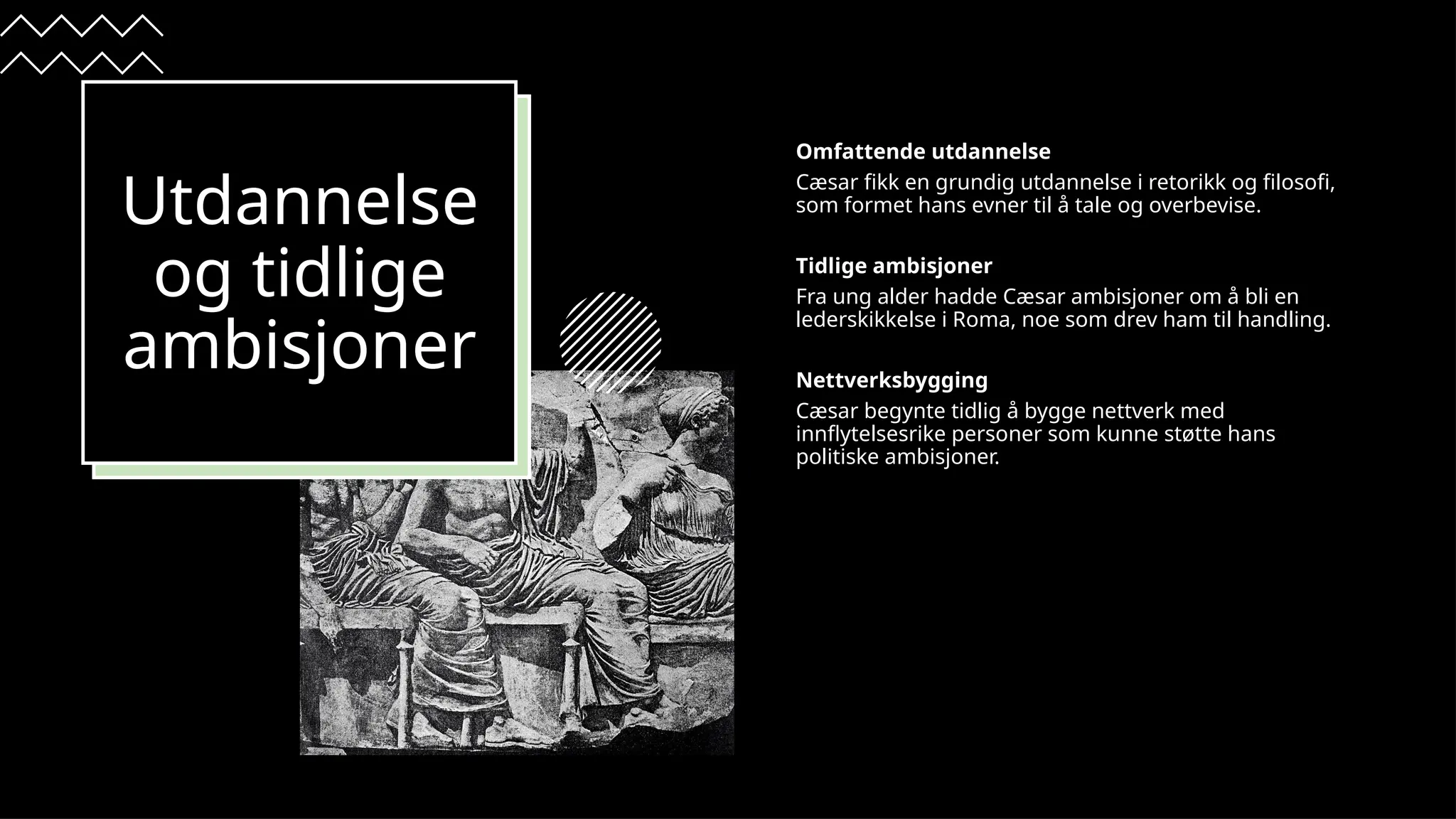 Presentasjon om den romerske keiseren Julius Cæsar | PPTX