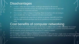 Impact of computer networking and network devices | PPTX