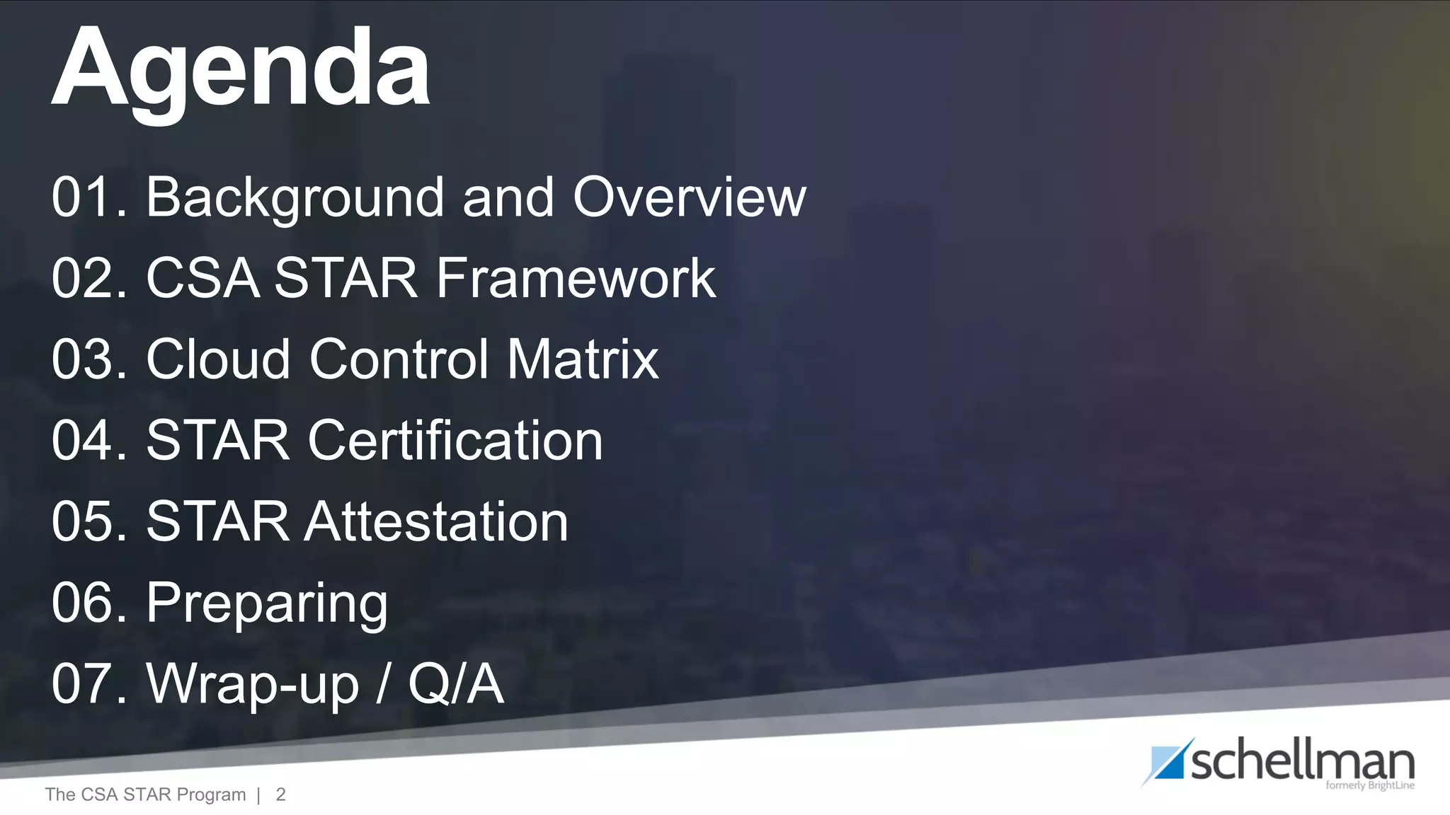 The CSA STAR Program: Certification & Attestation | PDF