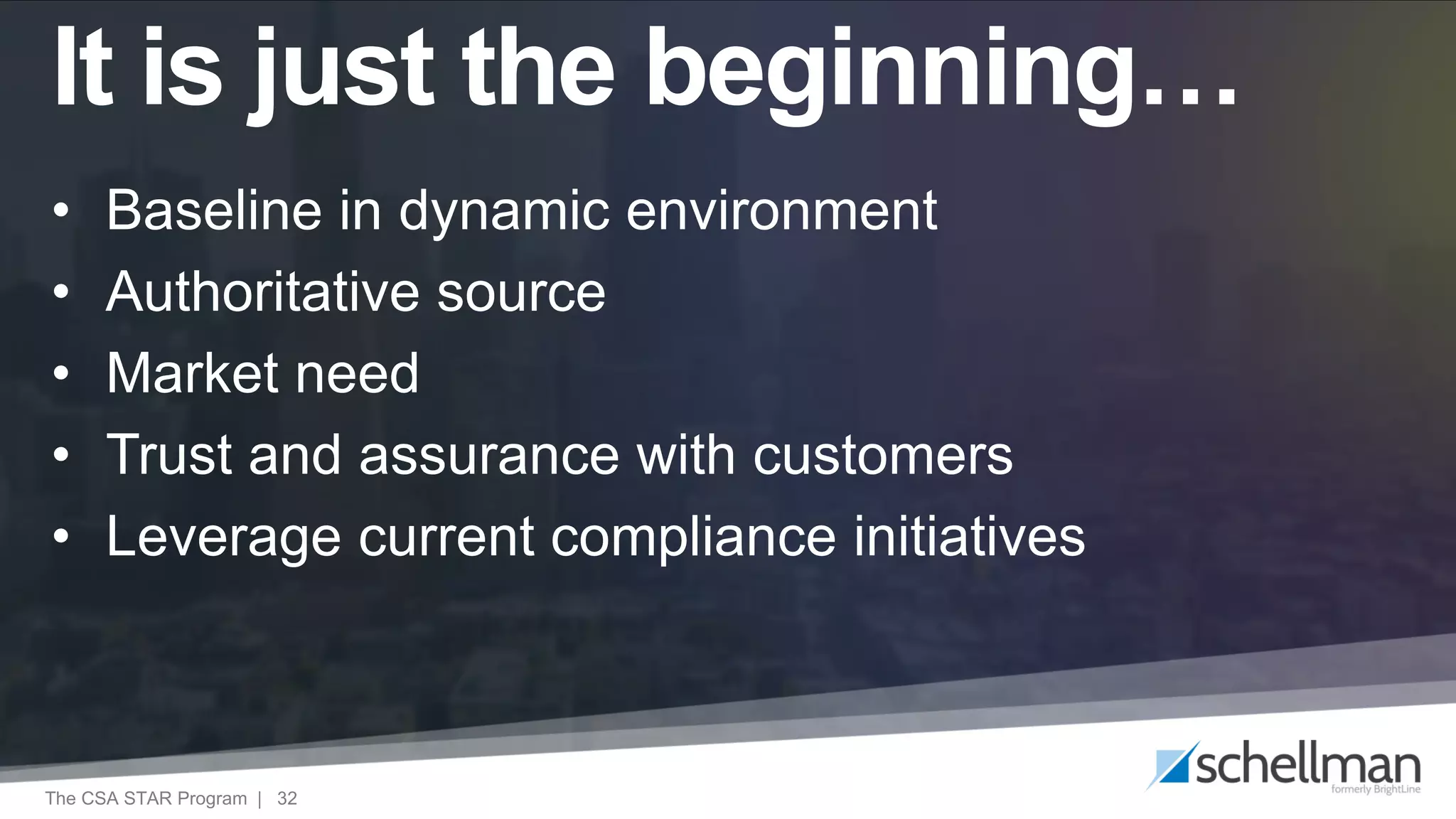 The CSA STAR Program: Certification & Attestation | PDF