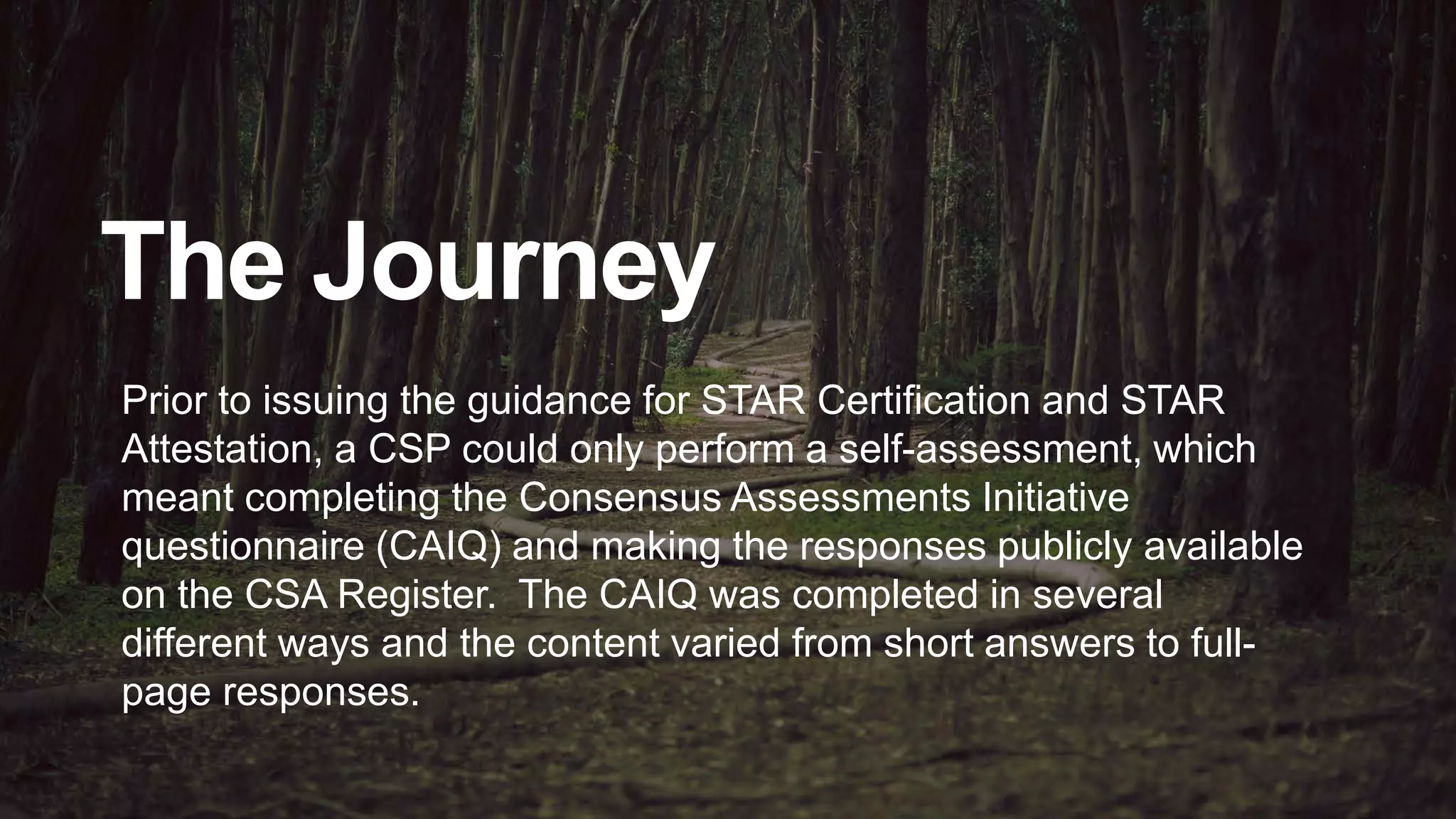 The CSA STAR Program: Certification & Attestation | PDF