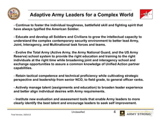 Chief of Staff, U.S. Army Strategic Priorities | PDF