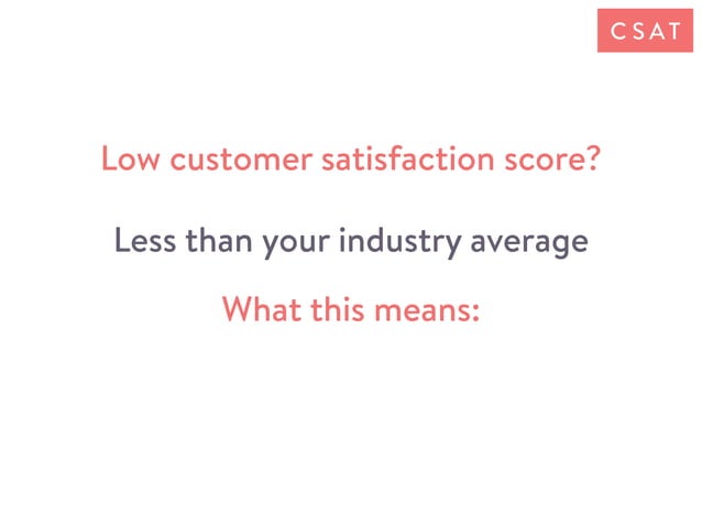 How to Measure Your Customer Satisfaction Score (CSAT) | PDF