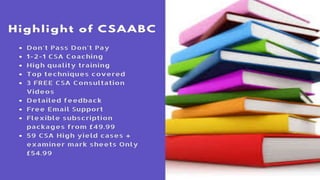 CSA Videos - CSA ABC | PPTX