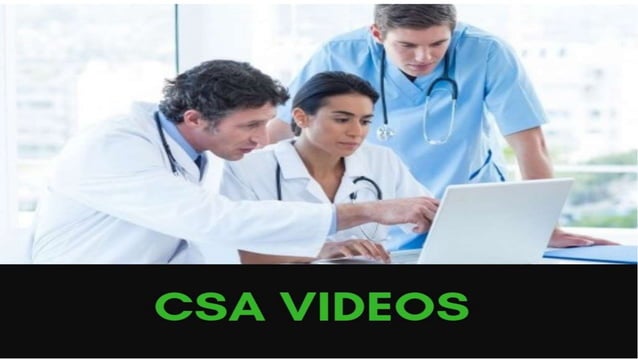 CSA Videos - CSA ABC | PPT