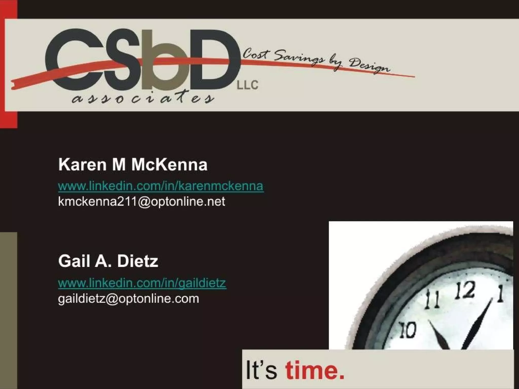 CSbD presentation | PPT