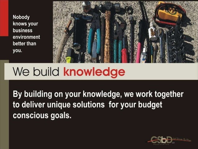 CSbD presentation | PPT