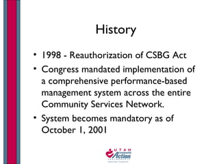 Introduction to CSBG | PPT
