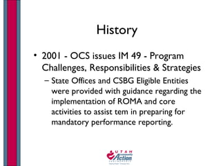 Introduction to CSBG | PPT