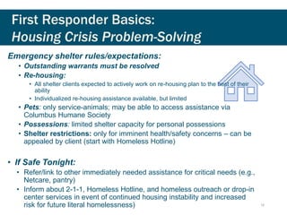 Community Shelter Board & Homeless Crisis Response System Overview | PPTX