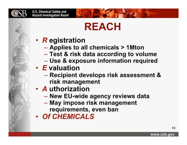 Chemical Safety Board History | PDF | Substance Abuse | Diseases and ...