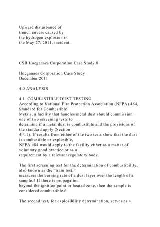 CSB Hoeganaes Corporation Case Study 1Hoeganaes Corporatio.docx