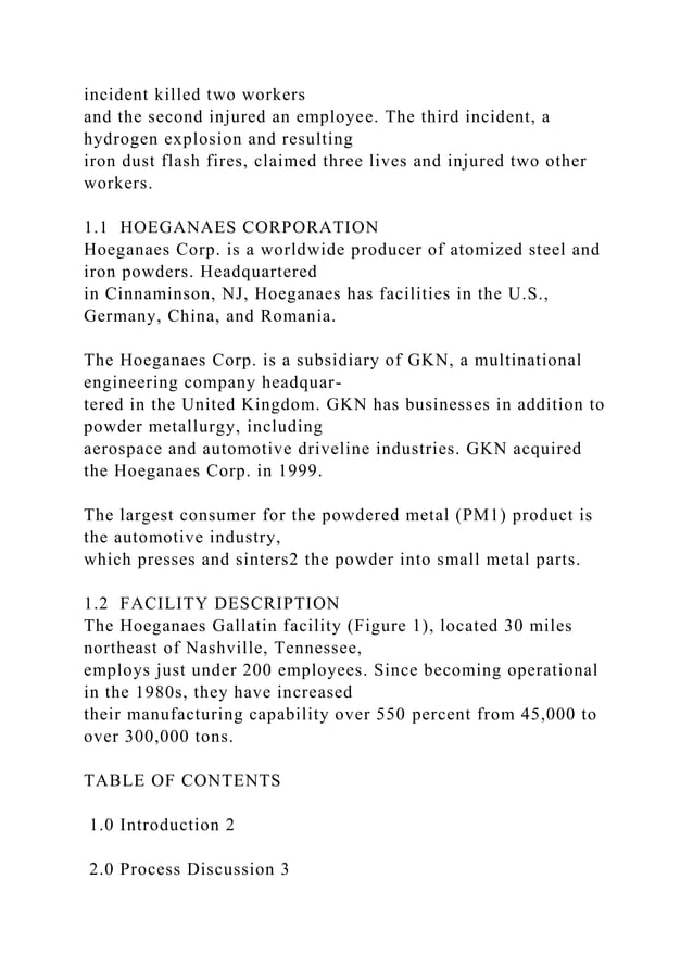 CSB Hoeganaes Corporation Case Study 1Hoeganaes Corporatio.docx