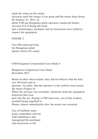 CSB Hoeganaes Corporation Case Study 1Hoeganaes Corporatio.docx