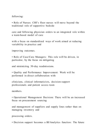 CSBI Course 1 Understanding the Industry | DOCX