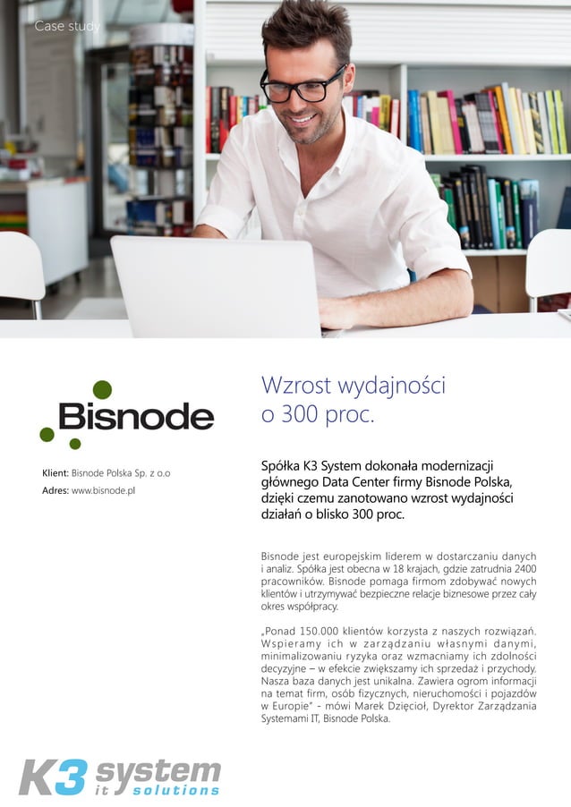 Case study Bisnode Polska - K3 System | PDF