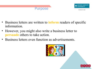 (CS) Business Letter and its application | PPT