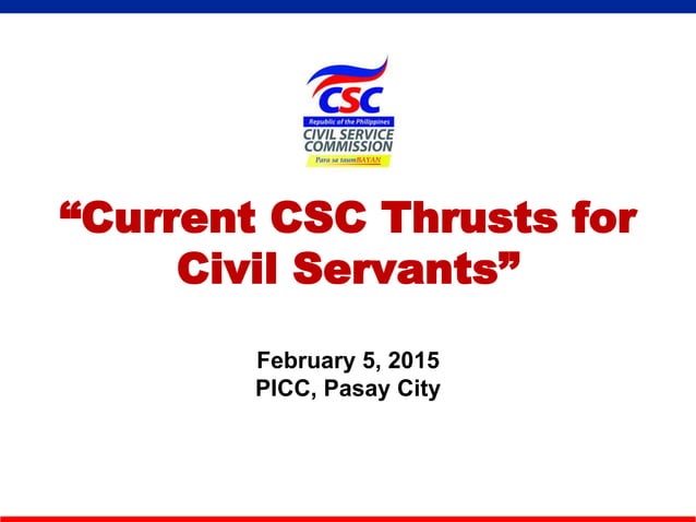 CSC Presentation | PPTX | Human Resources | Business