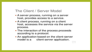 client server computing.pptx | Computing | Technology & Computing