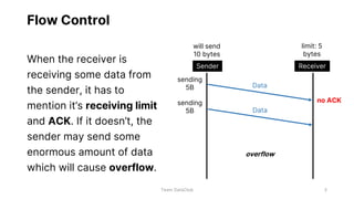 Flow Control and Error Control | PPTX