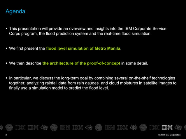 IBM Corporate Service Corps - Helping Create Interactive Flood Maps | PDF | Computing ...