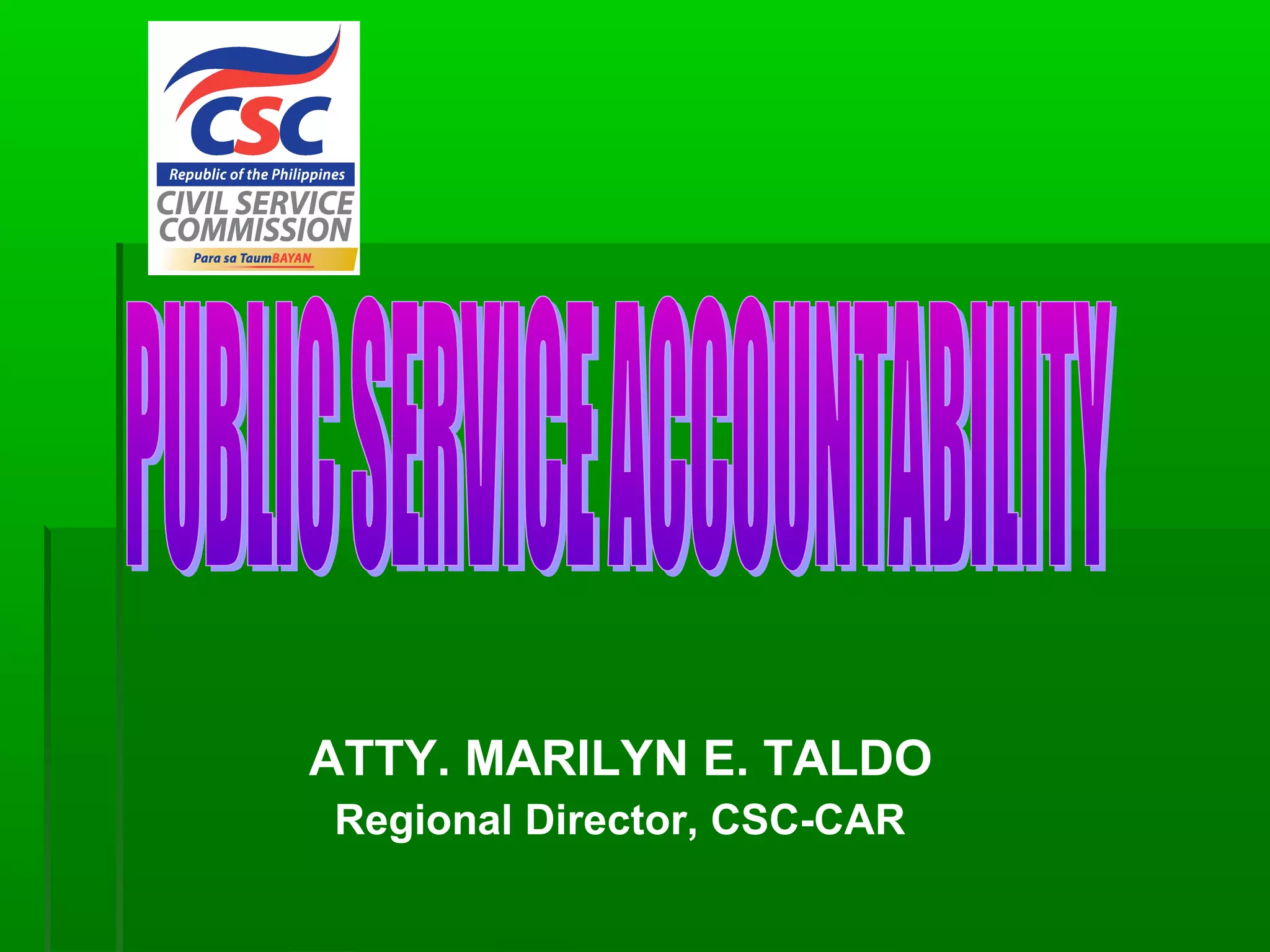 CSC SALN | PPT