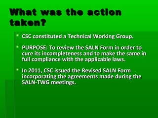CSC SALN | PPT
