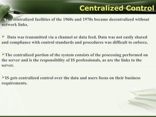 CSC UNIT1 CONTENT IN THE SUBJECT CLIENT SERVER COMPUTING | PPT
