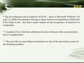 CSC UNIT1 CONTENT IN THE SUBJECT CLIENT SERVER COMPUTING | PPT