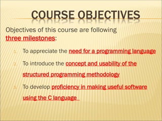 computer programming language c presenations 2 | PPT