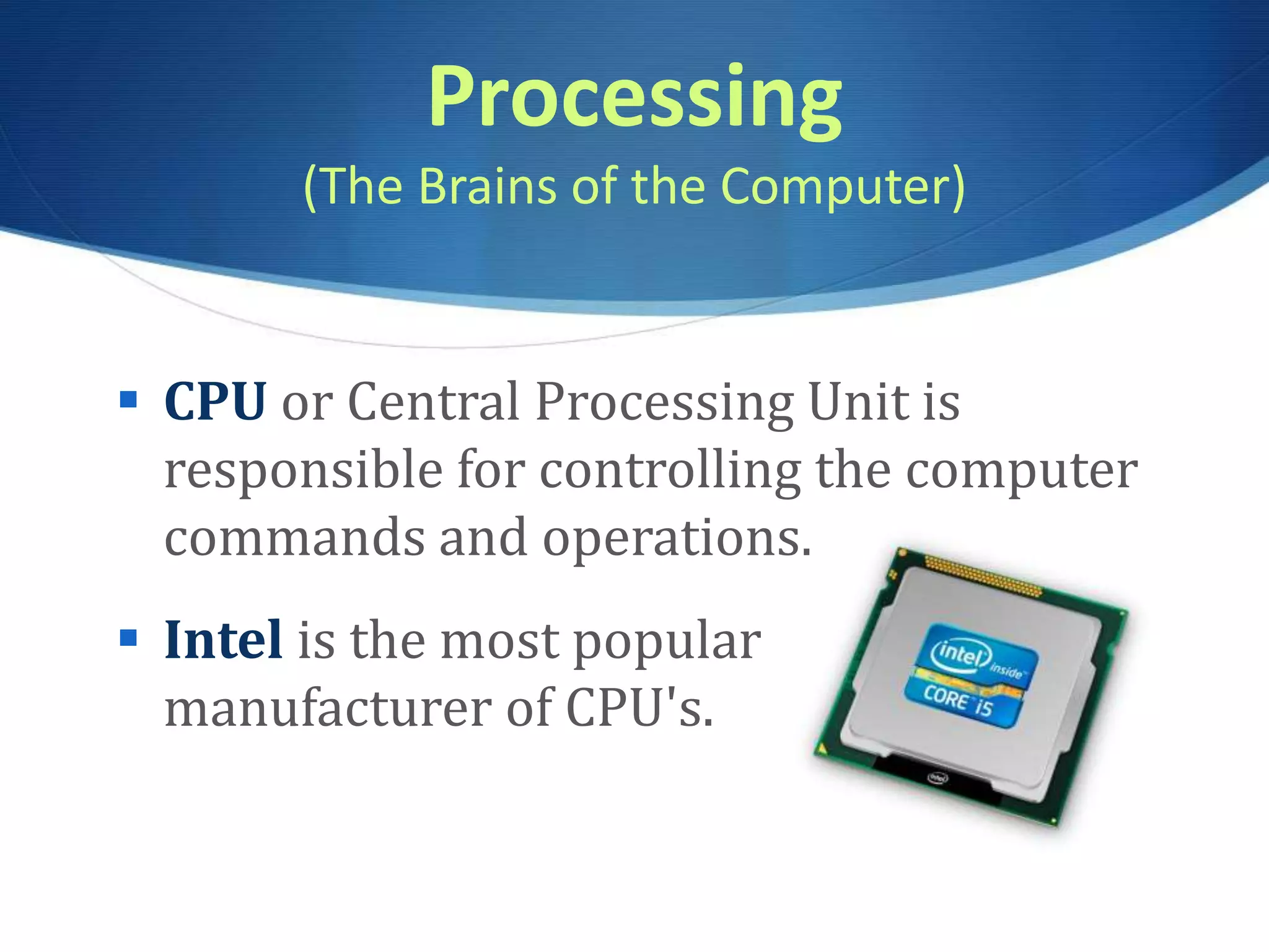 CSC 102 Computer Intro | PPT